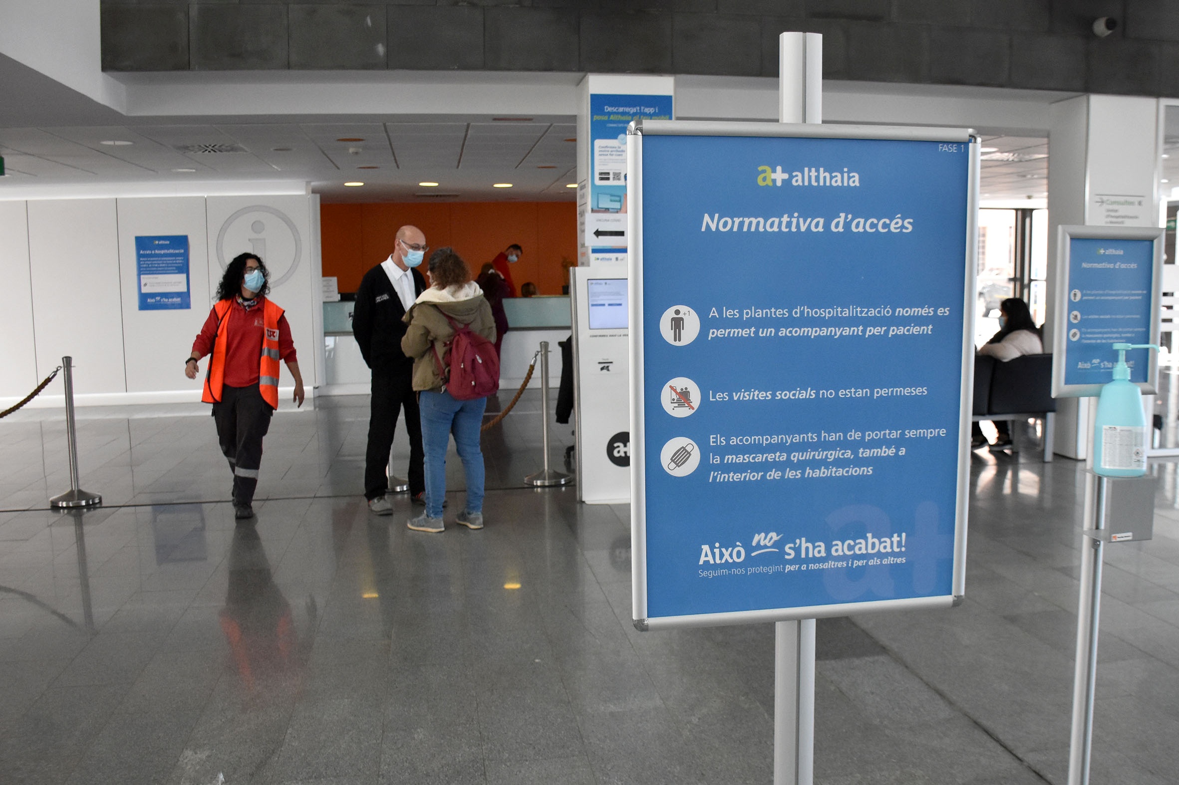 Althaia torna a permetre l’acompanyament de pacients les 24 hores del ...